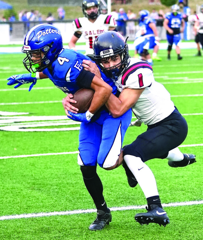 Quakers pound Potters | News, Sports, Jobs - Salem News